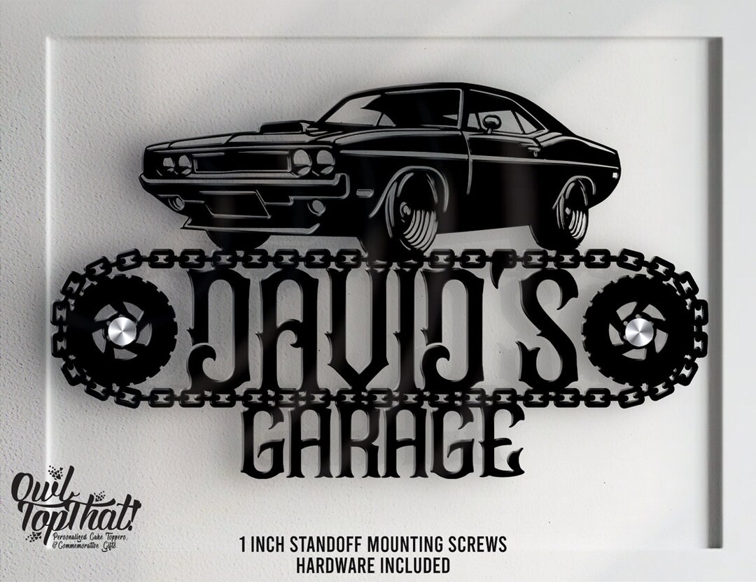 Muscle Car American Muscle Car Personalized With Name Sign Performance ...