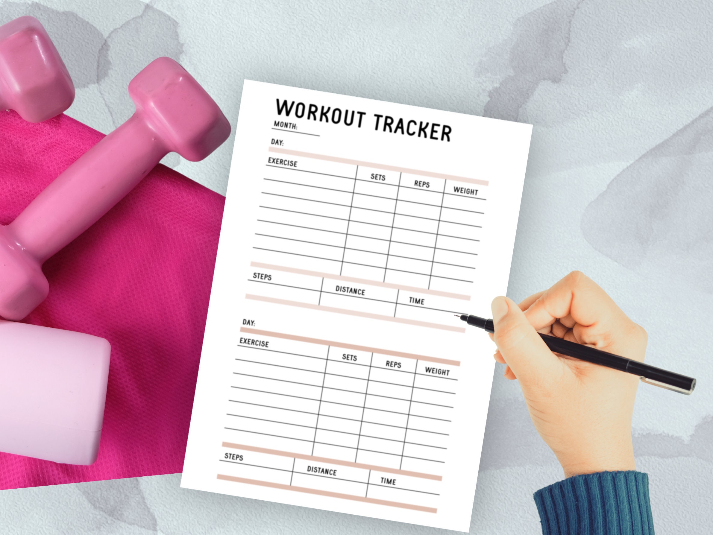 Cycle Syncing Fitness Printable Guide - Etsy