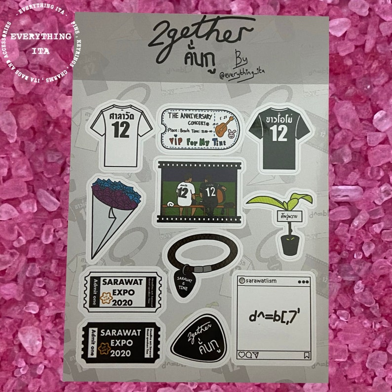 2gether Sticker Sheet . Great Gift for BL Drama Fans. LGBTQ. - Etsy UK