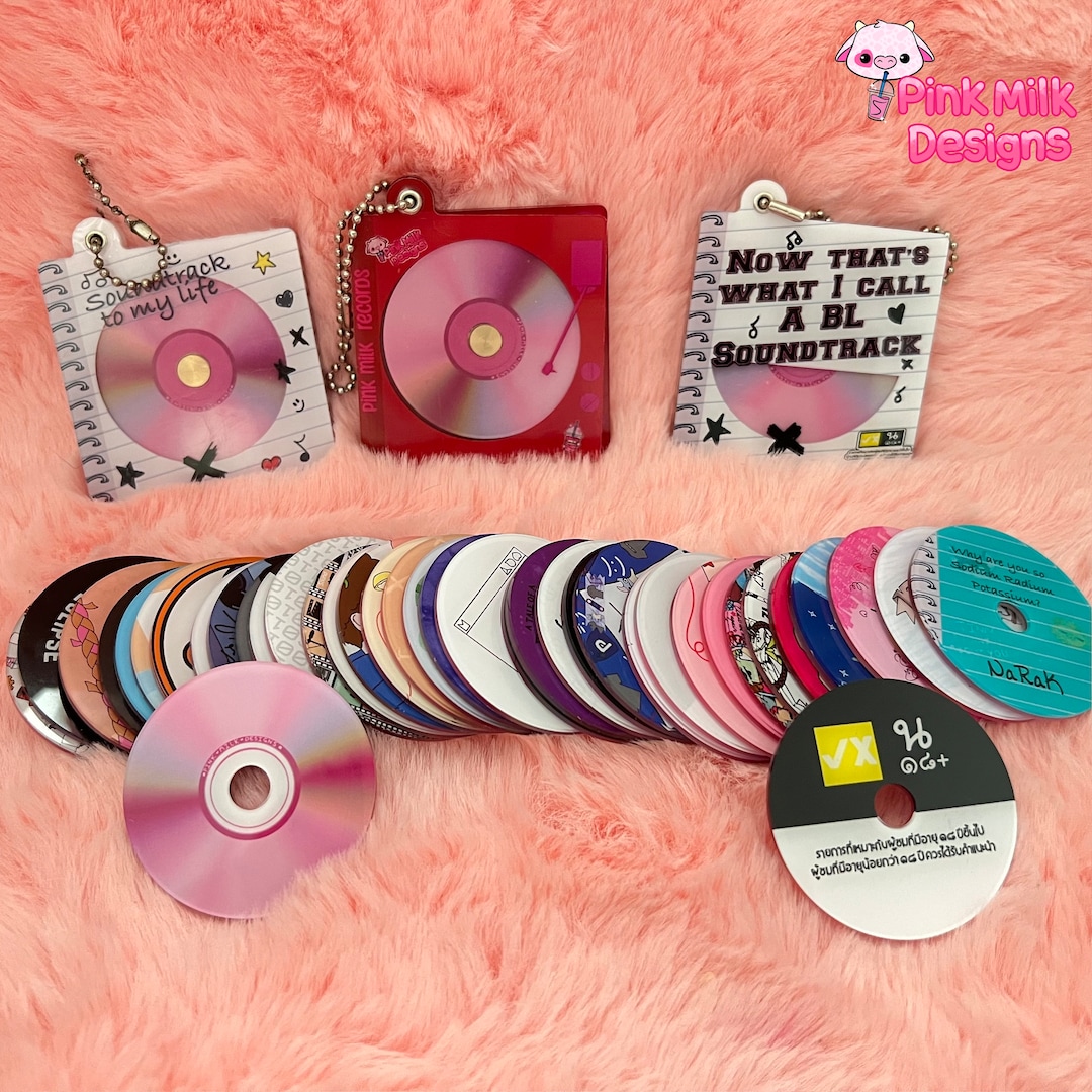 BL CD Case Keychain With Spinning CD Charms! - Etsy