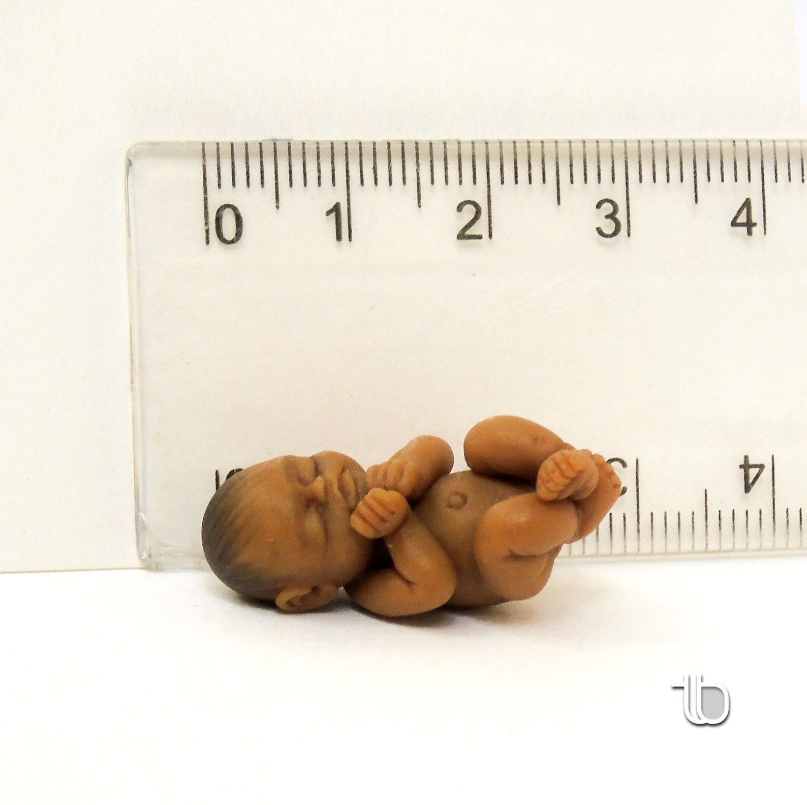 Brown Skin Miniature Reborn Baby Micro Mini Ethnic Mini | Etsy