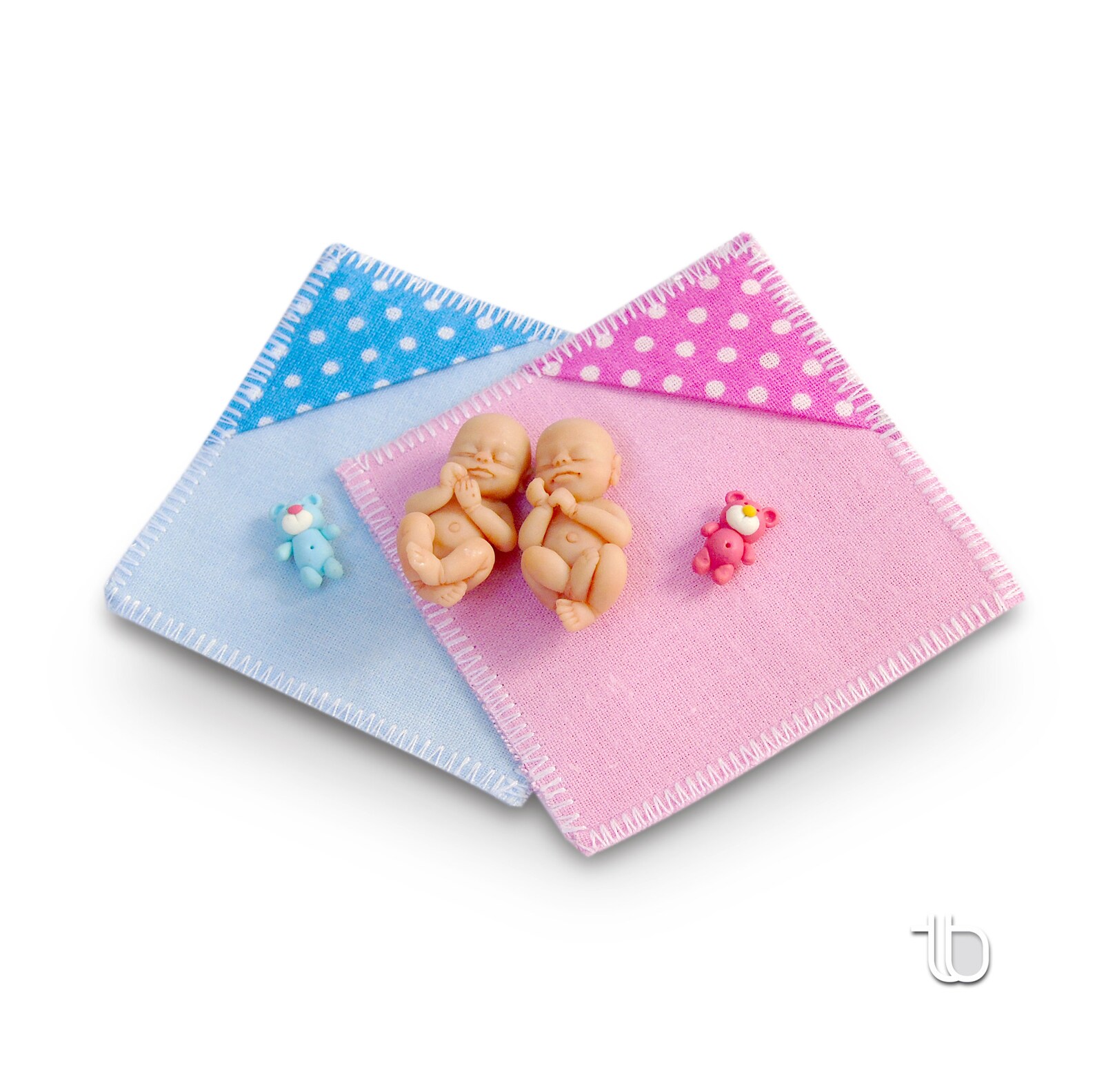 Tiny Polymer Clay Ooak Babies for Dollhouse. Miniature Reborn - Etsy