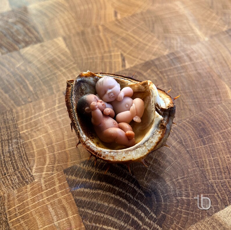 Miniature Reborn Baby. Brown Skin Doll. Realistic Polymer Clay - Etsy