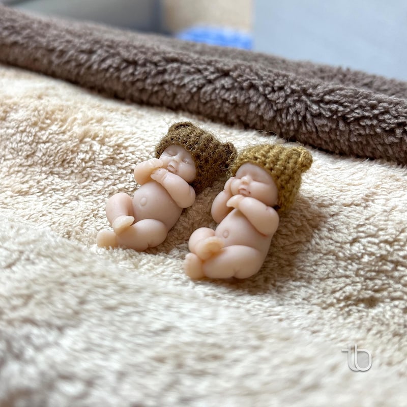 Polymer Clay Baby - Etsy