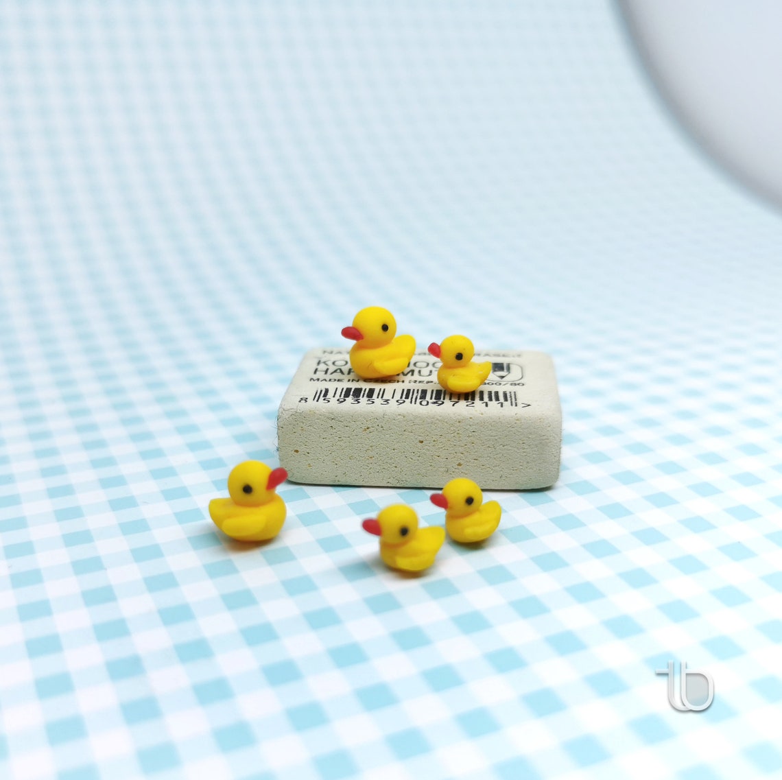 Tiny Yellow Rubber Duck 0.13 Inch (0.4 Cm), Miniature Micro Ducky ...