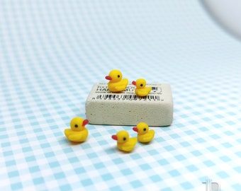 Miniature Yellow Rubber Duck 013 Inch 0.4 Cm Micro Ducky | Etsy