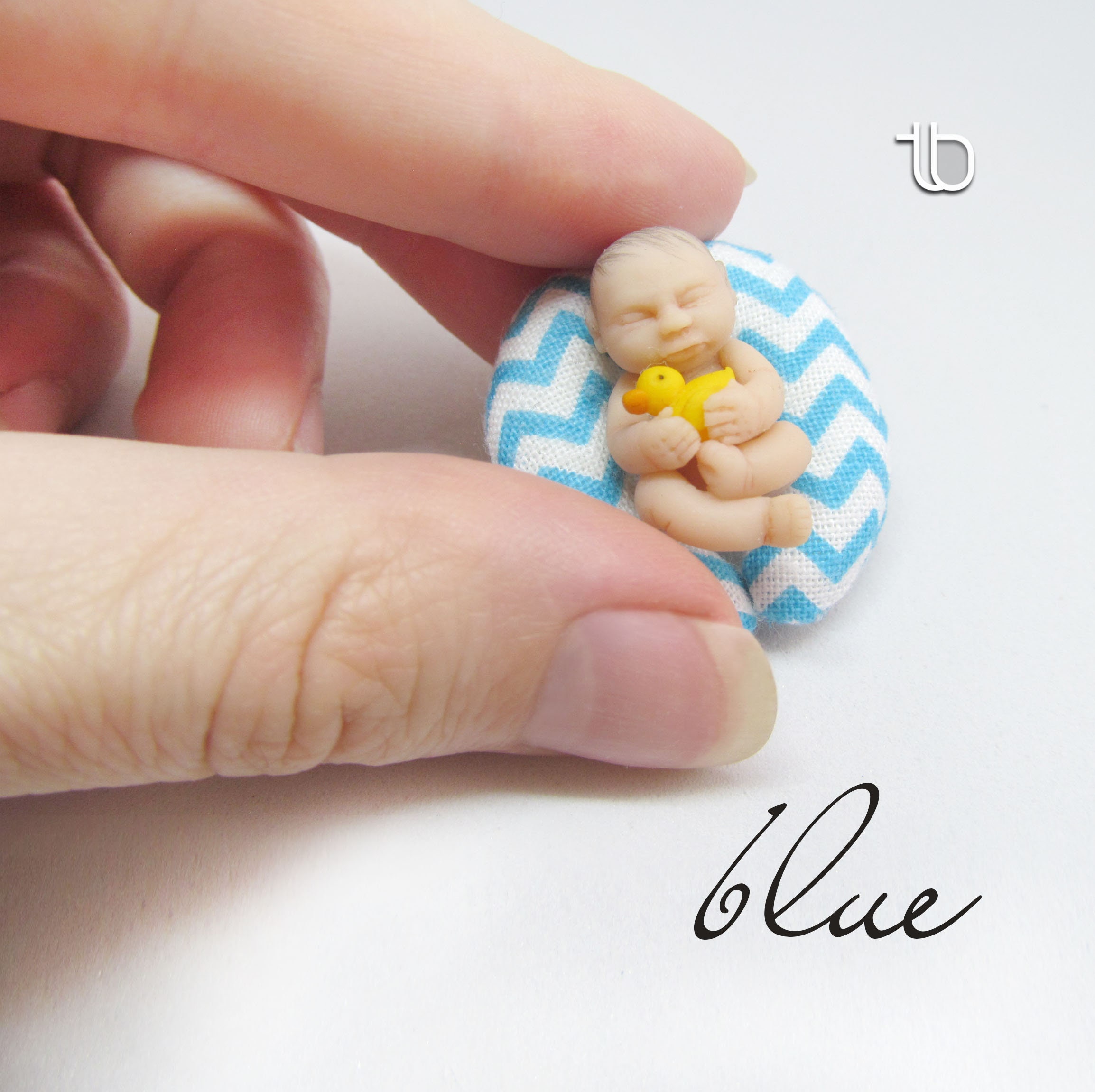 Miniature Reborn Babies With the Rubber Duck Polymer Clay - Etsy UK