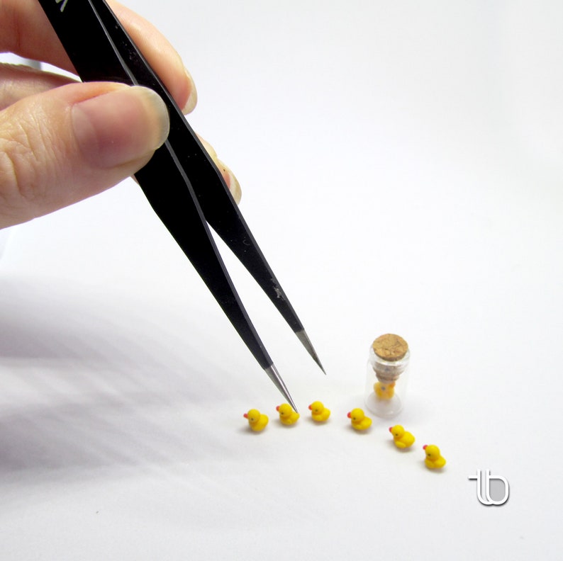 Miniature Yellow Rubber Duck 013 Inch 0.4 Cm Micro Ducky | Etsy