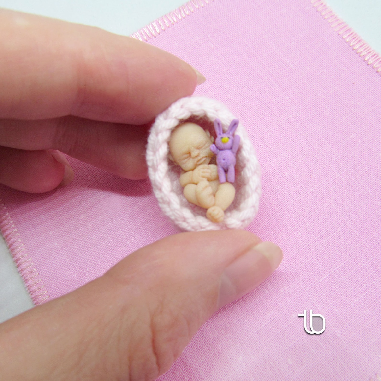 Tiny Mini Reborn Baby. Realistic Doll OOAK Miniature Polymer | Etsy