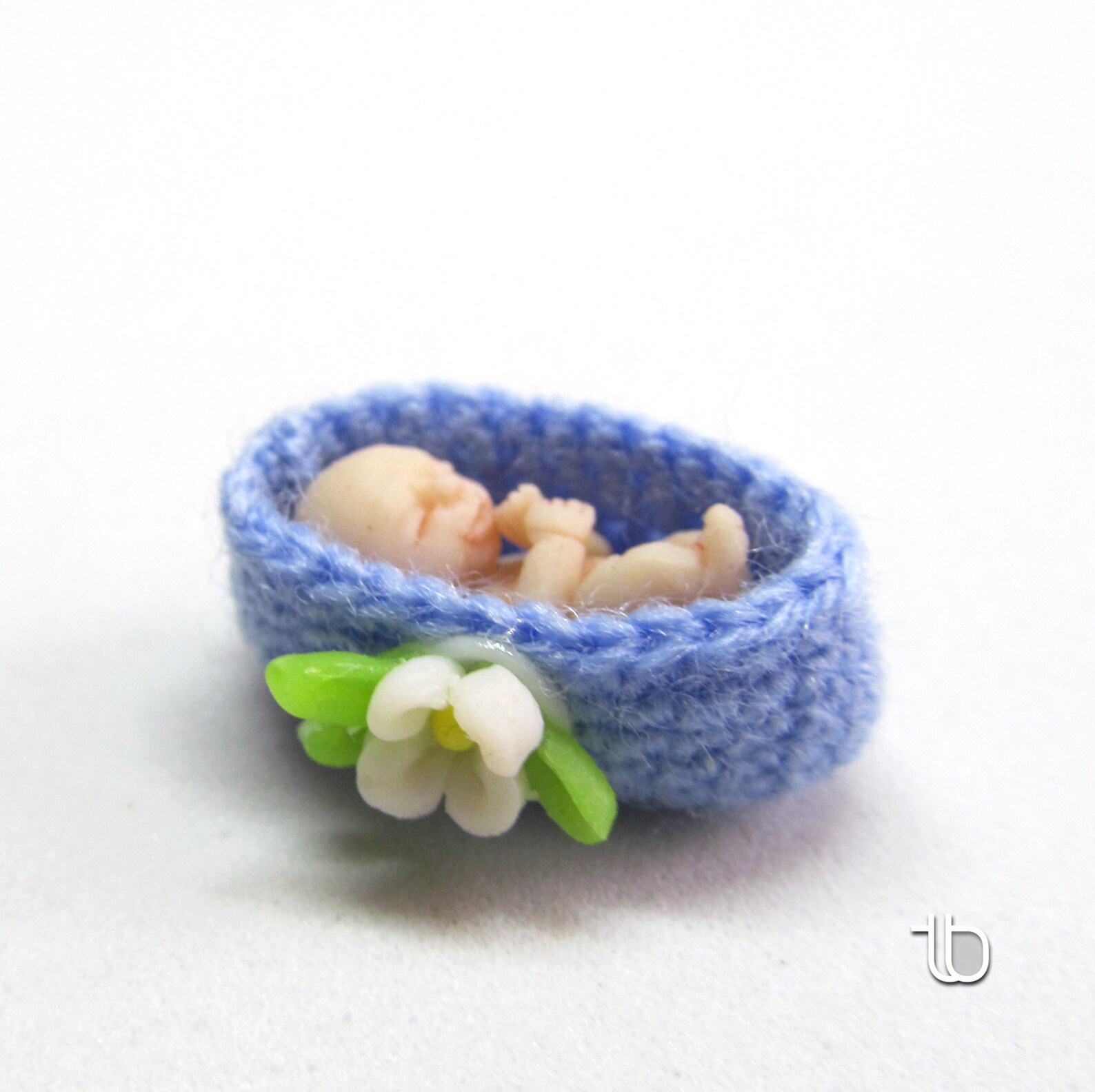 Micro Reborn Baby. Polymer Clay Ooak Baby for 1/24 Scale - Etsy