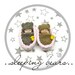 Micro Mini Newborn - Twins Teddy Bear - Polymer Clay Original Hand-free ...