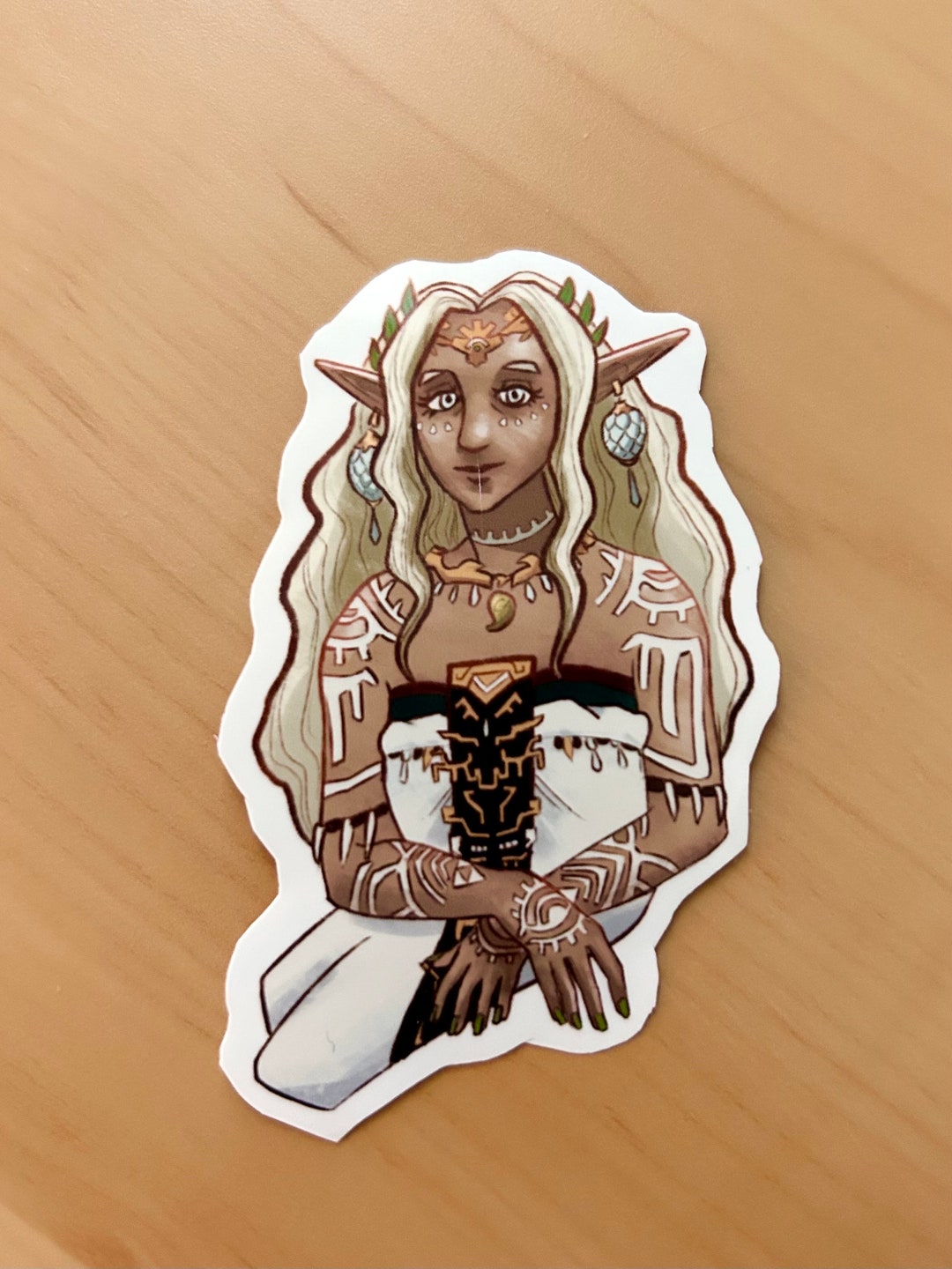 Queen Sonia 3 In. Vinyl Sticker the Legend of Zelda, Tears of the ...