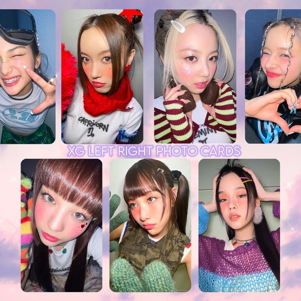 Xg Official Photocards - Etsy