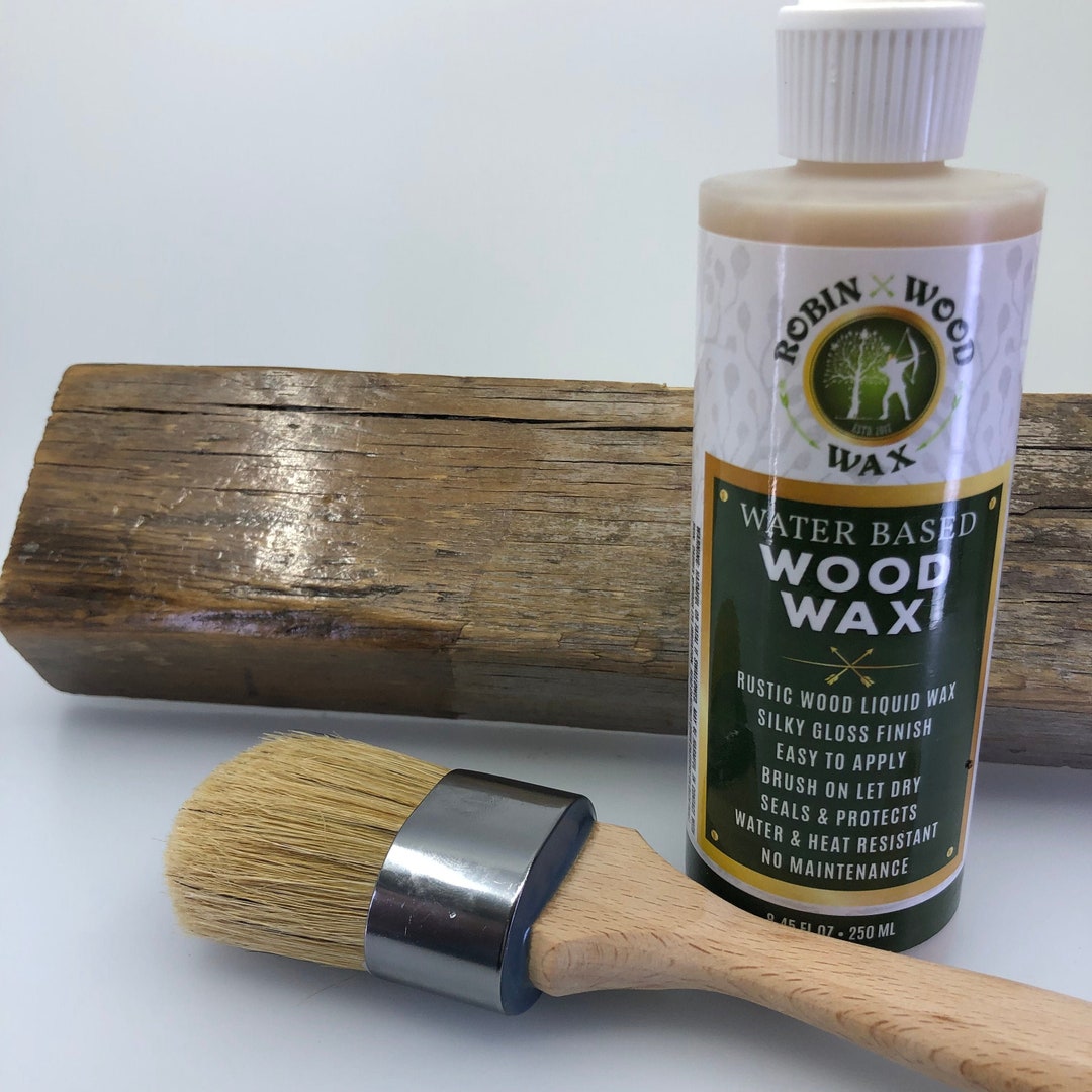 Robin Wood Wax Kit. Magic 2 in 1 Clear Wax & Sealer - Etsy
