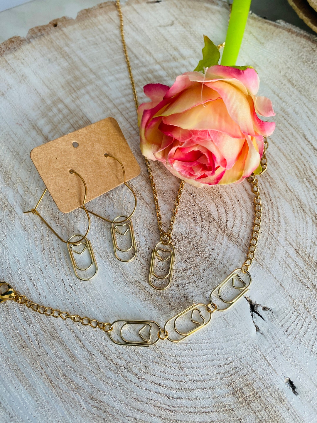 Paper Clip Jewelry, Art, Paper Clip, Paper Clip, Office, Necklace ...