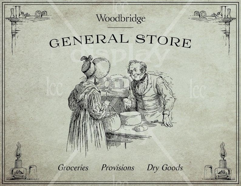 Vintage-style Digital Instant Download Printable Country Primitive ...