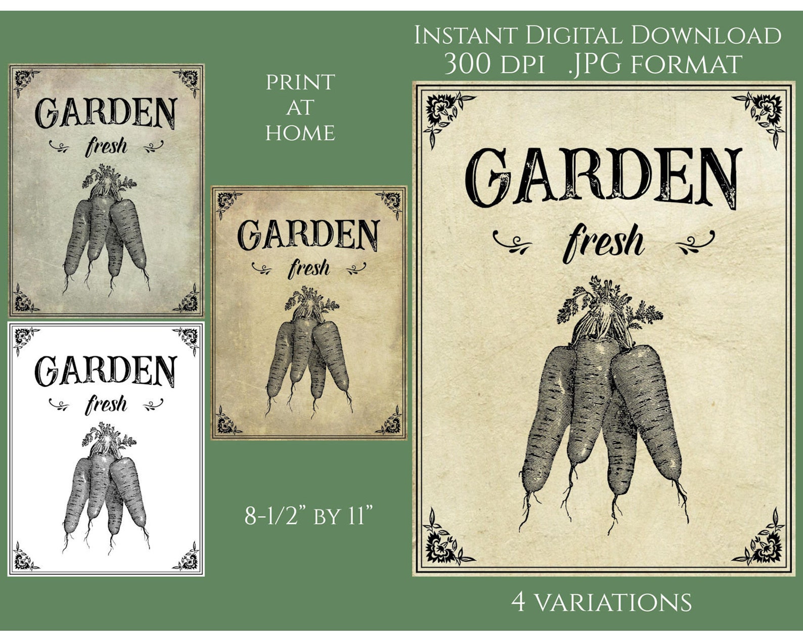 Farmhouse Digital Instant Download Printable Country Primitive Transfer ...