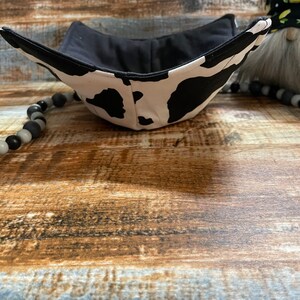 Cow Print Bowl Cozy Set of 2 or Set of 4 - Etsy