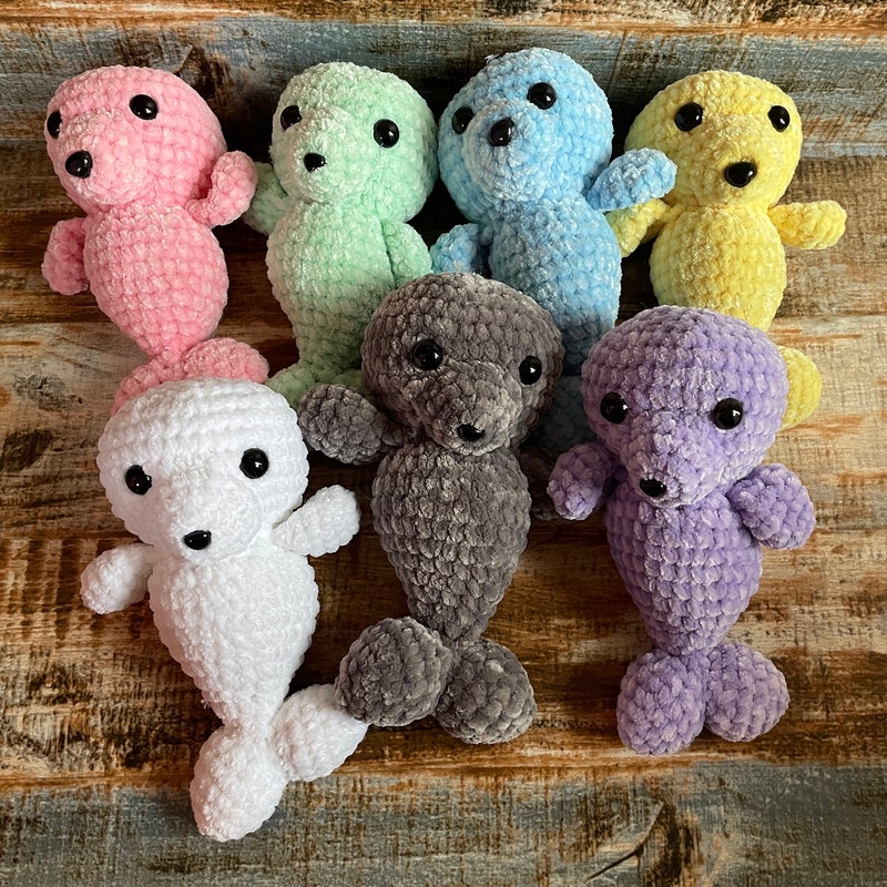 Seal Toy Plushie - Etsy