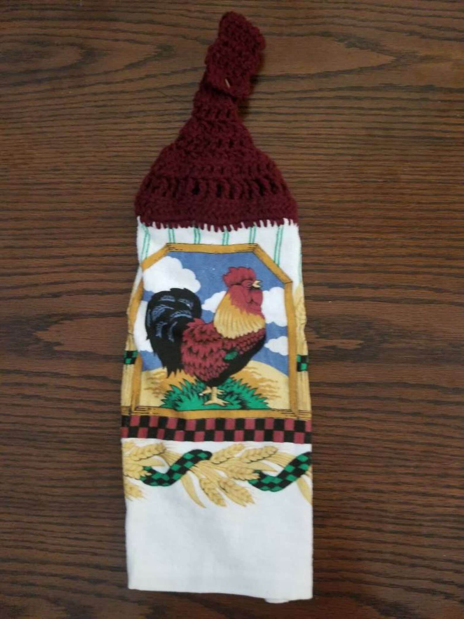 Hanging Chicken Decorative Kitchen Hand Towel - Etsy