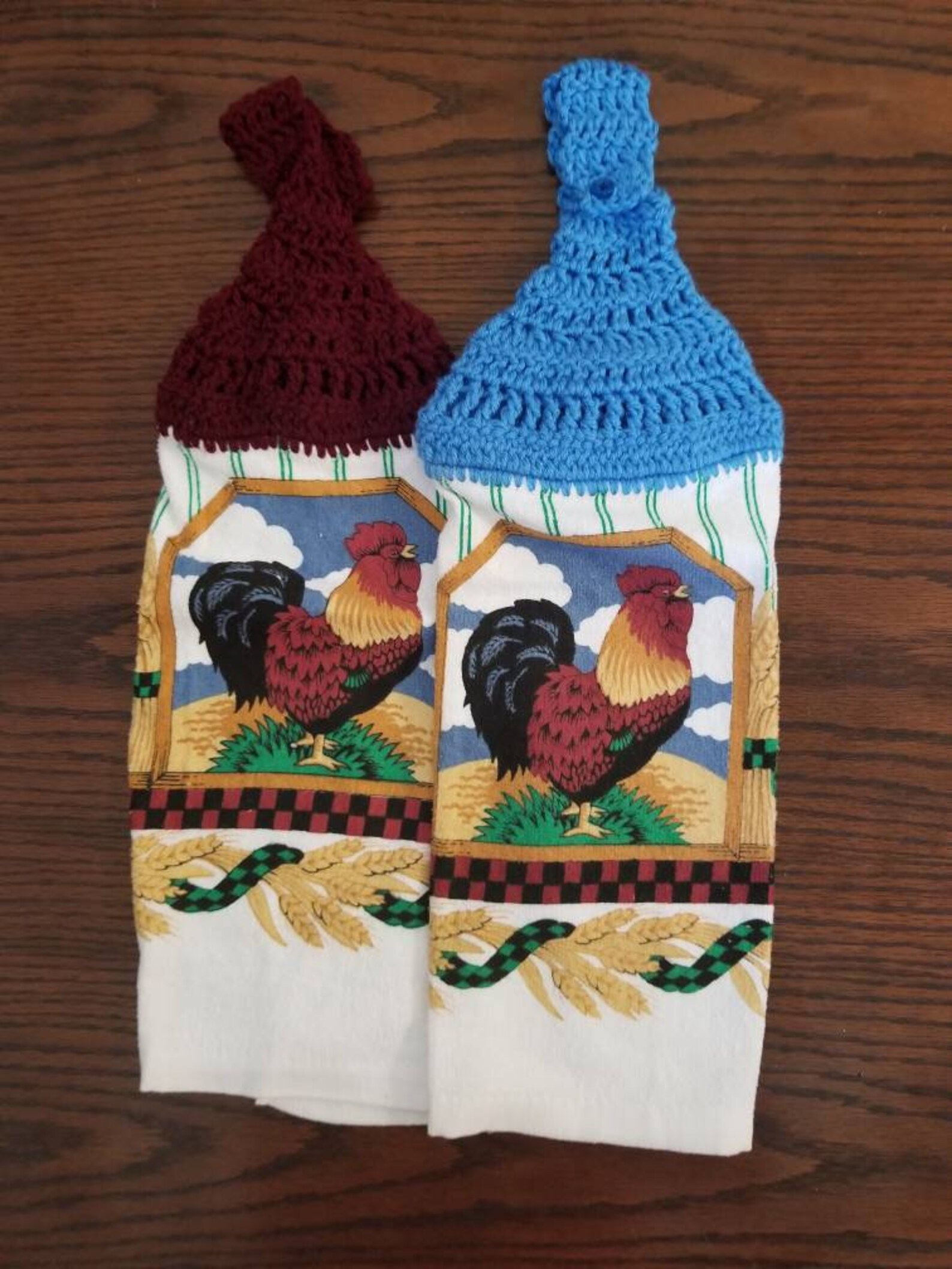 Hanging Chicken Decorative Kitchen Hand Towel - Etsy