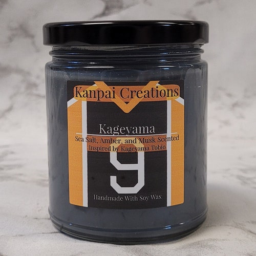Tsukishima Sea Salt Lime and Agave Scented Anime Candle - Etsy
