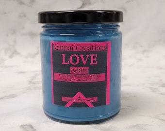 Tsukishima Sea Salt Lime and Agave Scented Anime Candle - Etsy