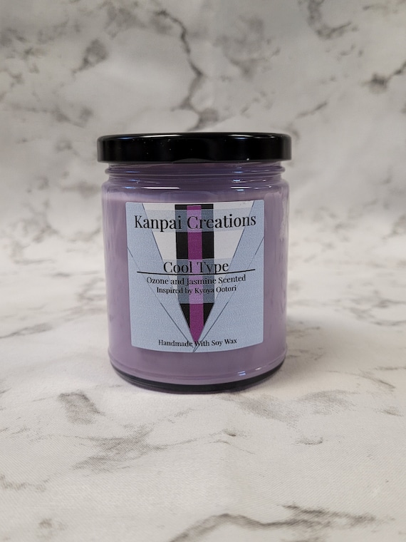 Cool Type Ozone and Jasmine Scented Anime Candle - Etsy