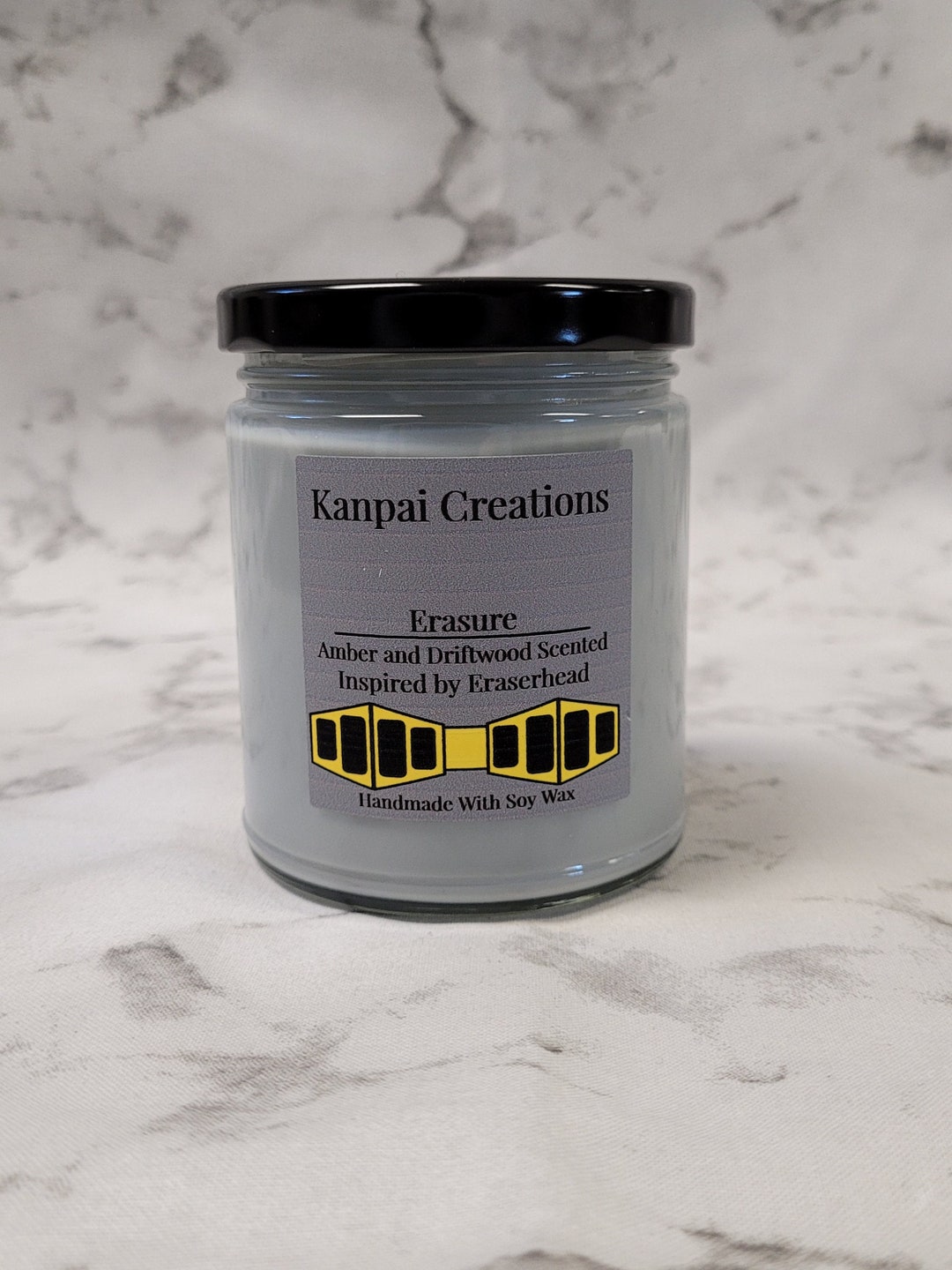 Erasure, Driftwood and Amber Scented, Anime Candle - Etsy