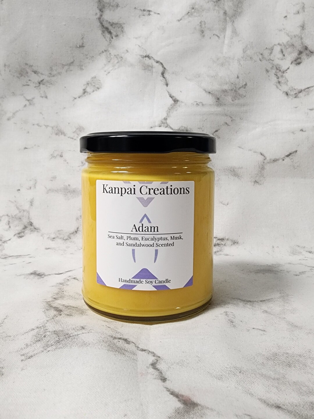 Adam, Sea Salt, Plum, Eucalyptus, Musk, and Sandalwood Scented, Character Inspired Candle - Etsy