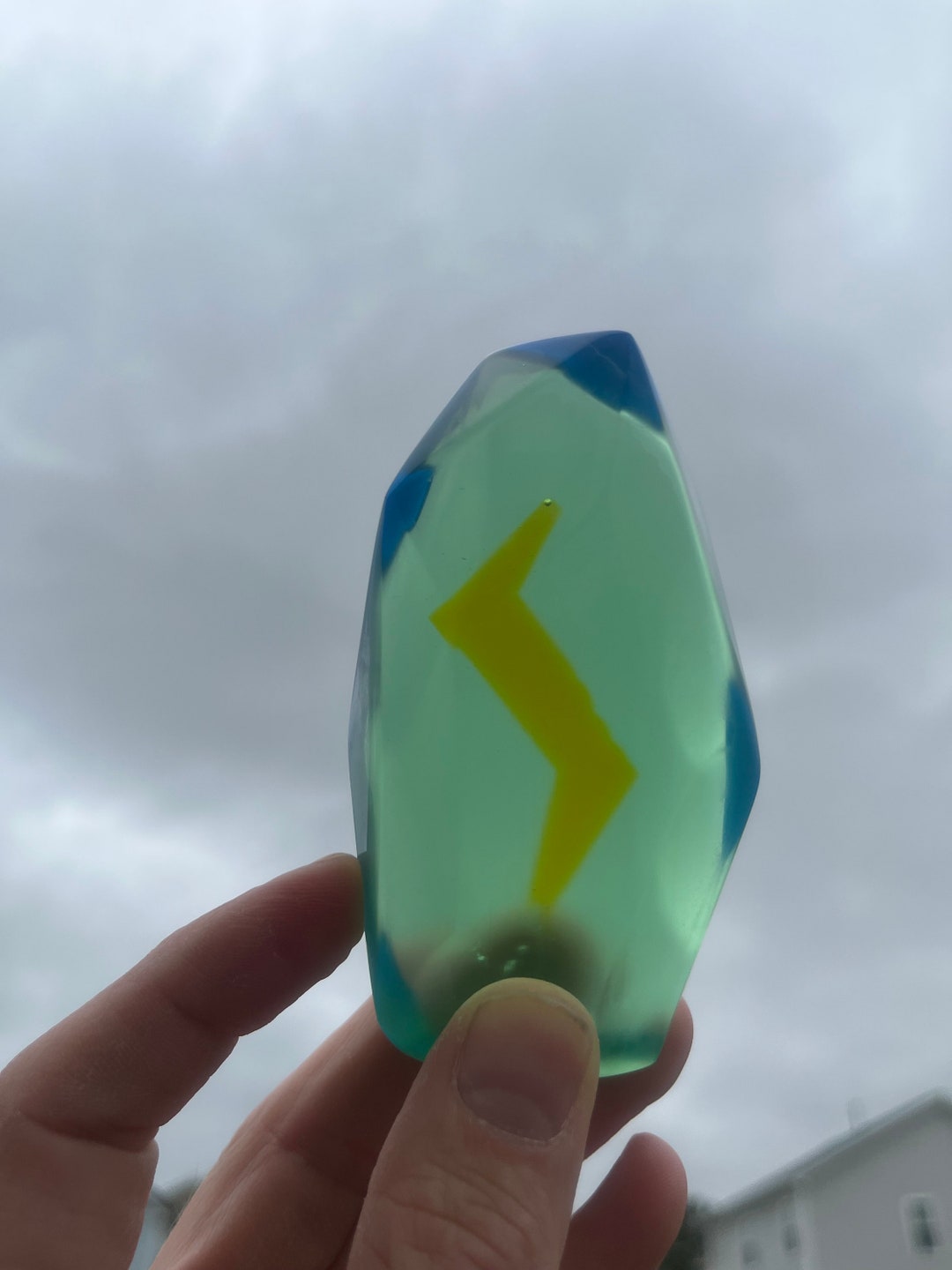 Poke'mon Thunder Stone - Etsy