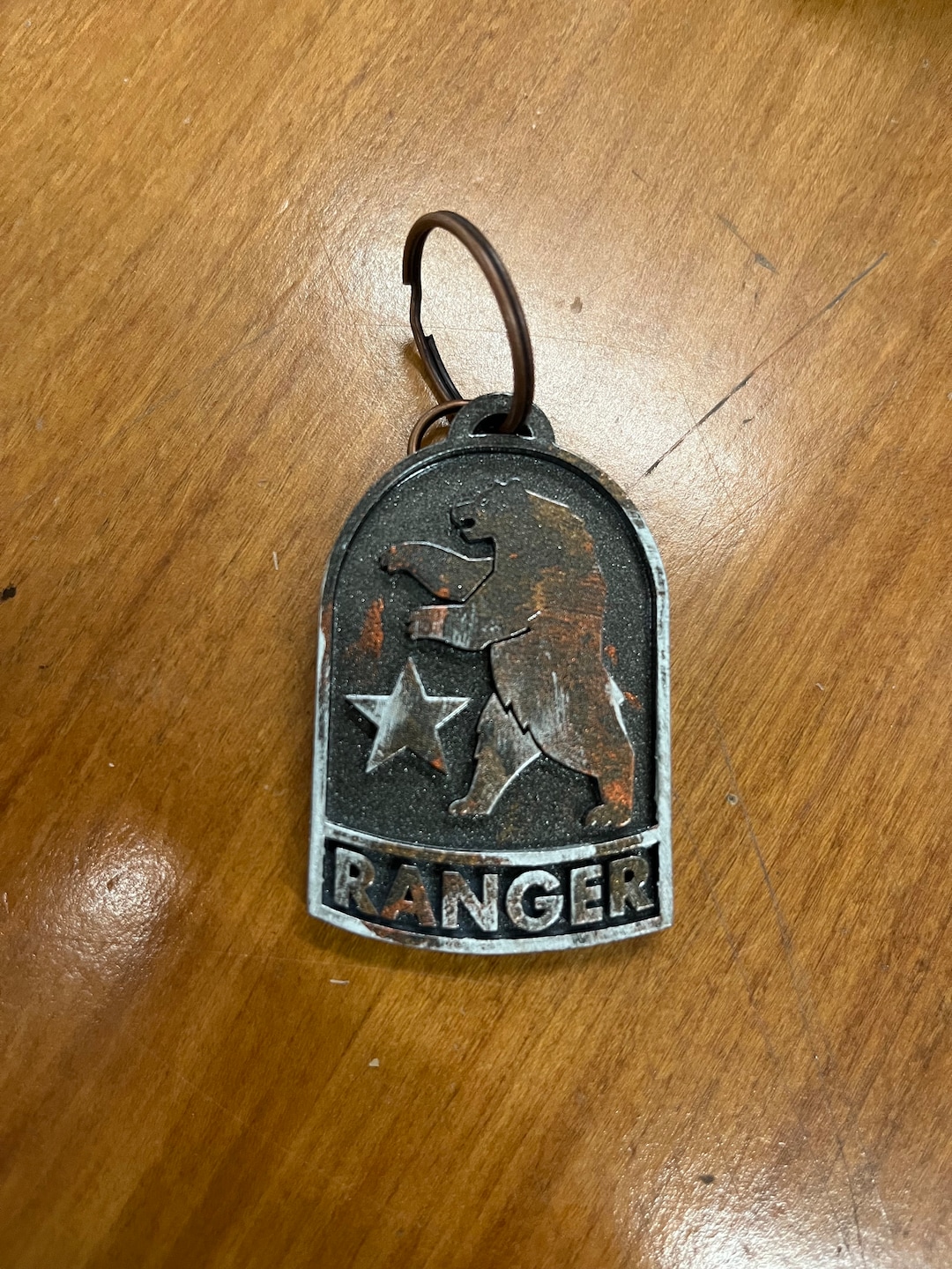 Fallout Inspired NCR Ranger Keychain - Etsy