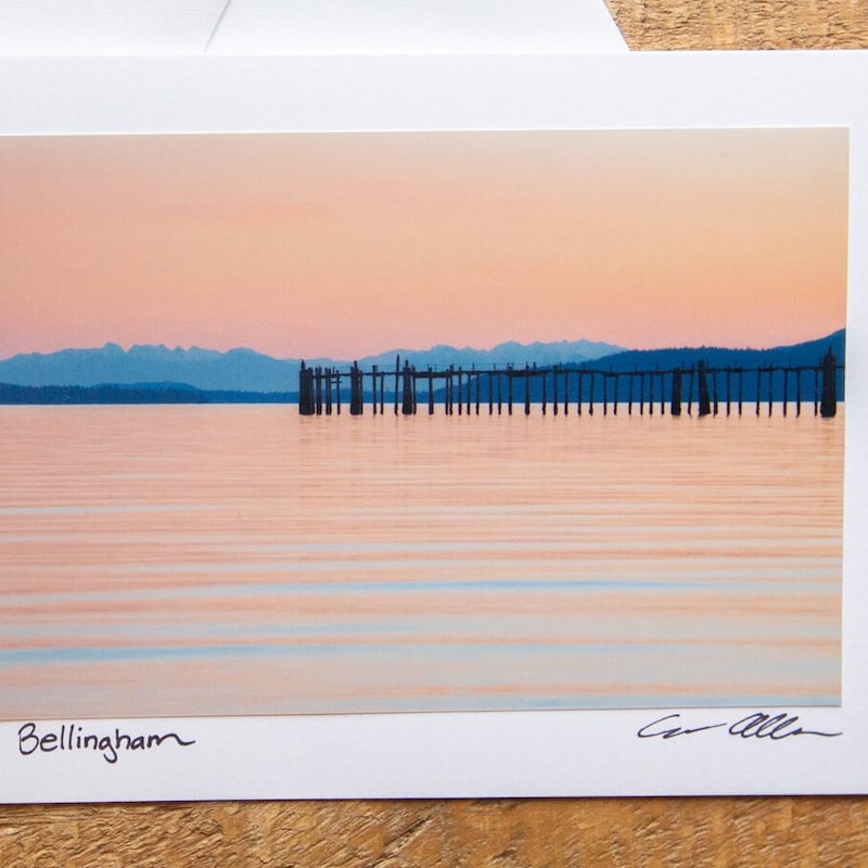 Sunset in Bellingham - Etsy