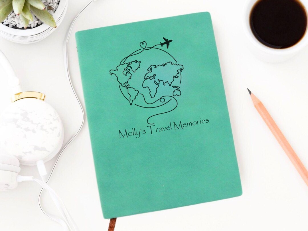 Softcover Custom Name Travel Journal, Personalised Adventure Diary - Etsy