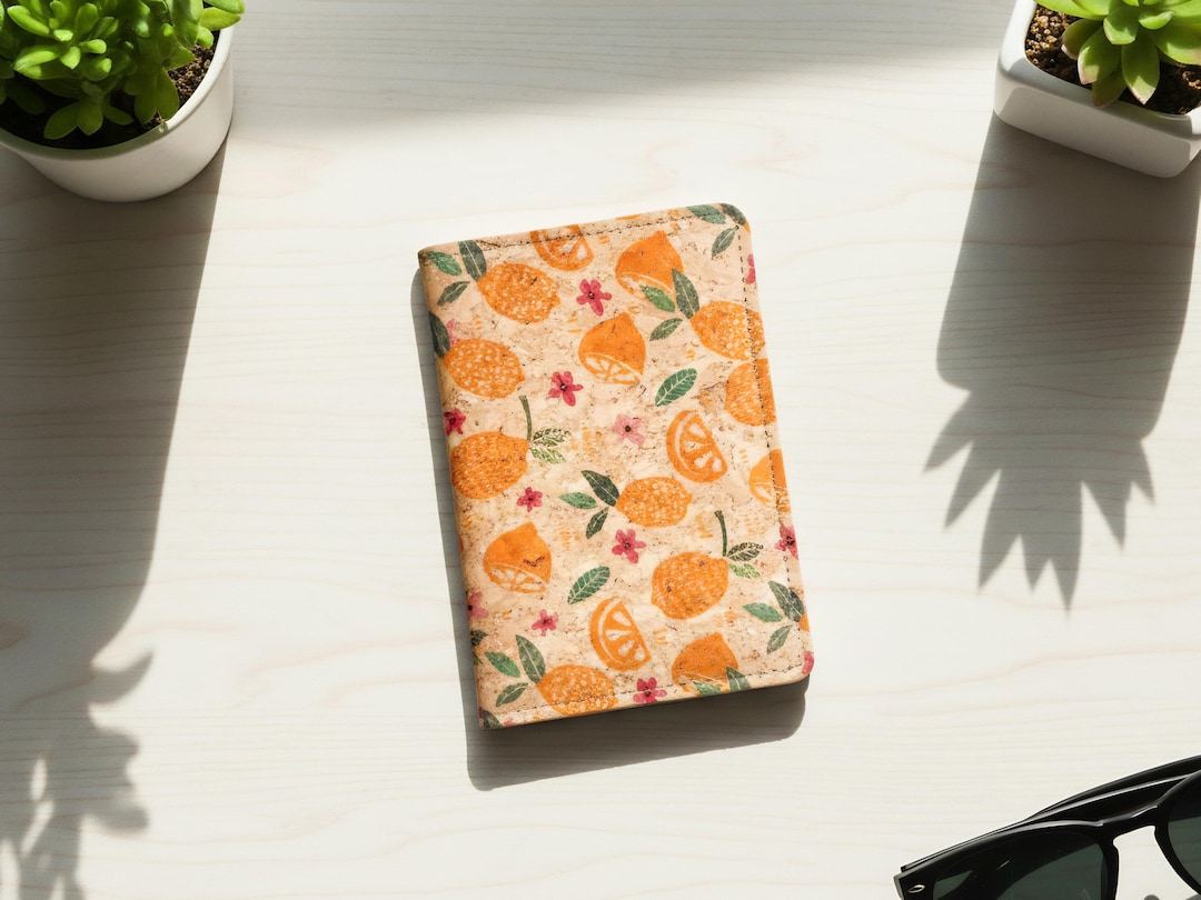 Custom Passport Holder, Cute Double Passport Cover, Vegan Gift for ...