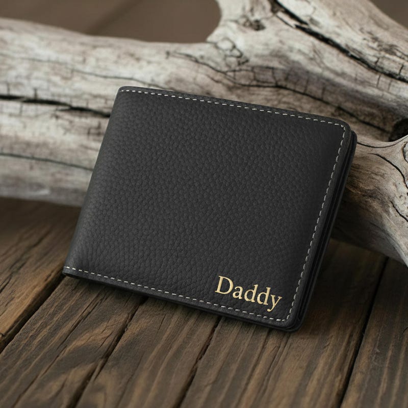 Slim Id Leather Wallet - Etsy UK
