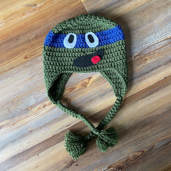Ninja Turtle Beanie - Etsy