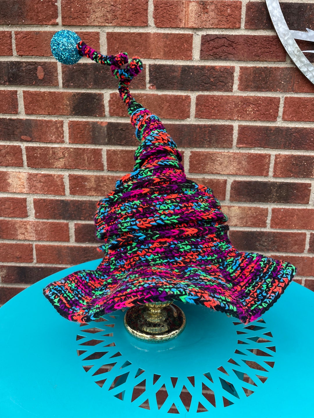 Twisted Neon Witch Hat - Etsy