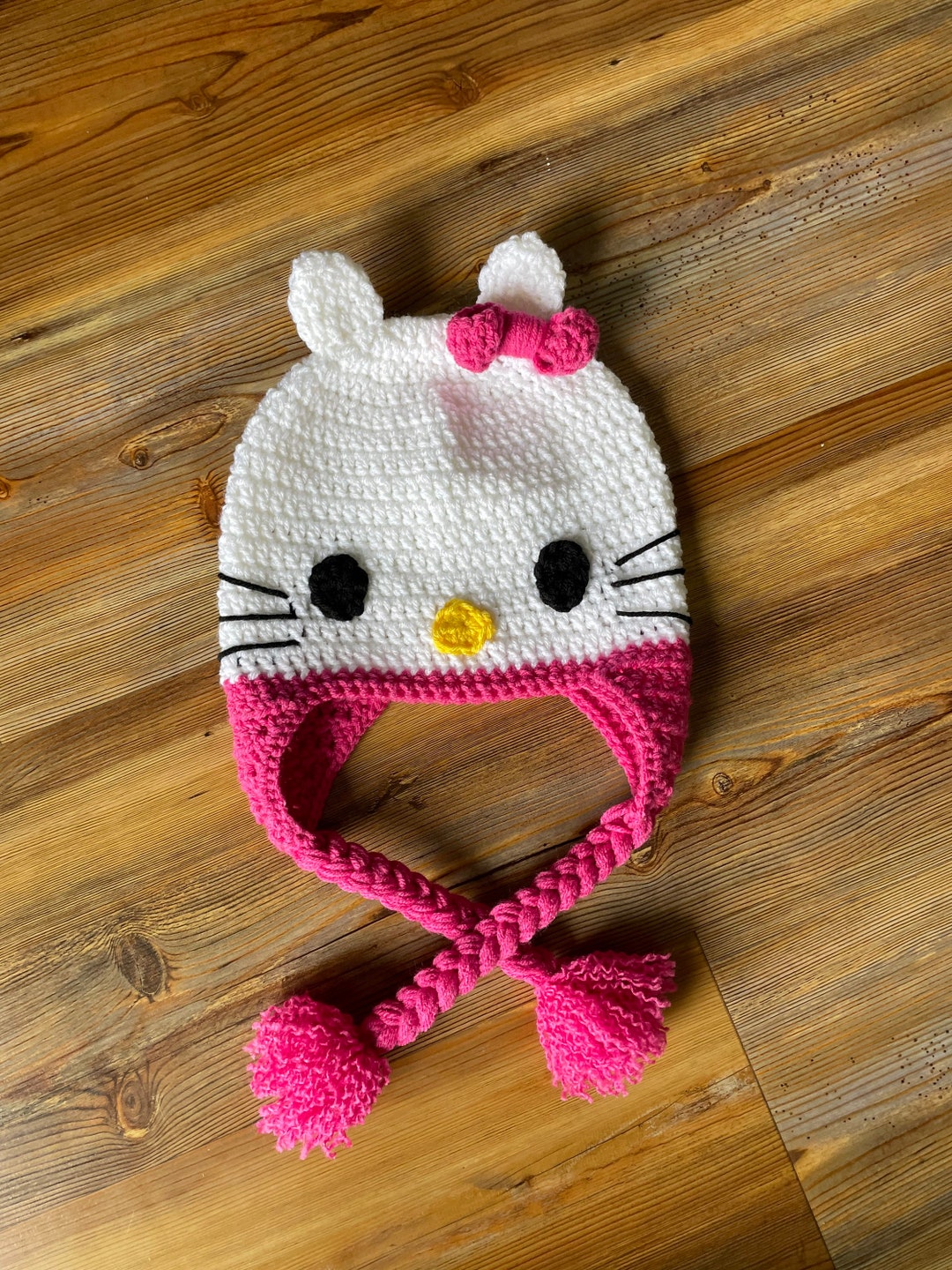 Hello Kitty Hat - Etsy