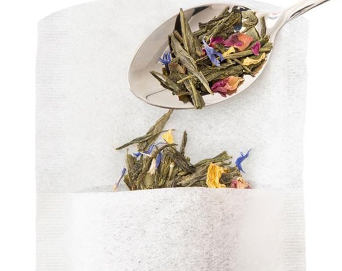 Tea Bags for Loose Leaf Tea Disposable Paper Tea Filters Biodegradable ...