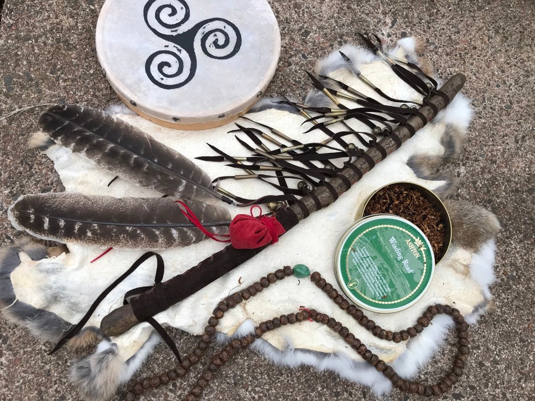 Storyteller Talking Stick Prayer Stick Jingle Wand - Etsy