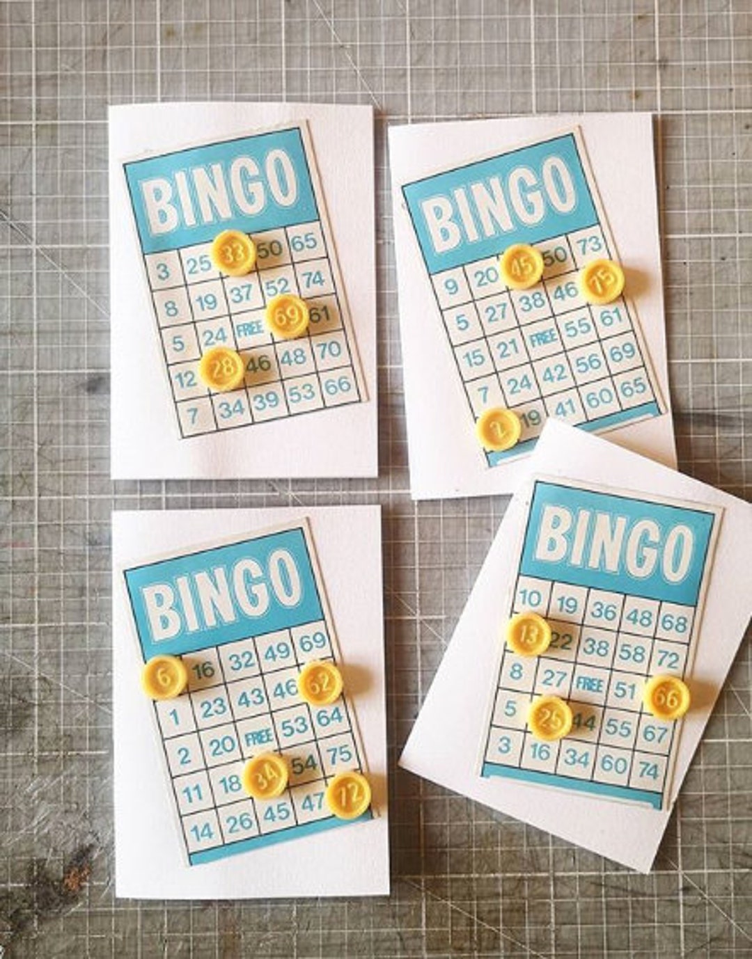 BINGO! Greetings Card - Etsy