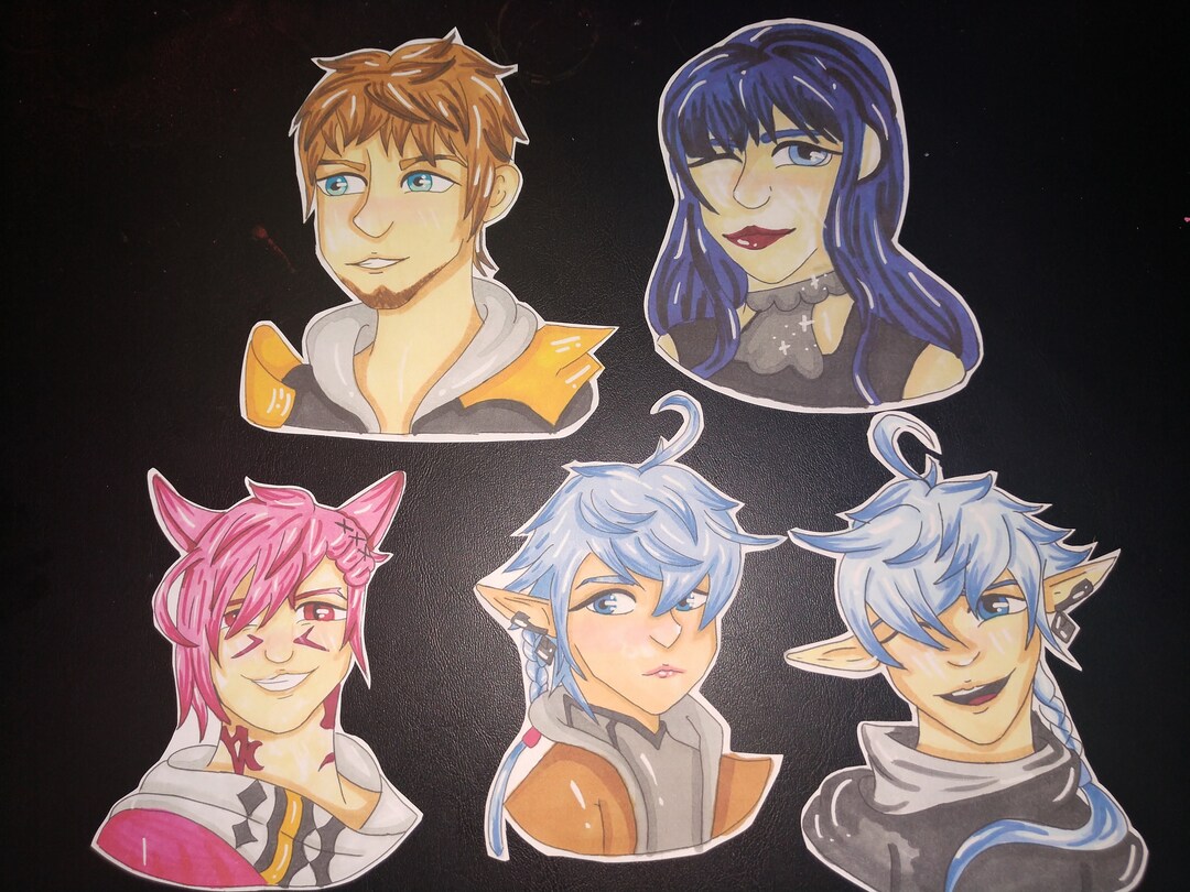 Final Fantasy XIV Stickers (phase 1) - Etsy