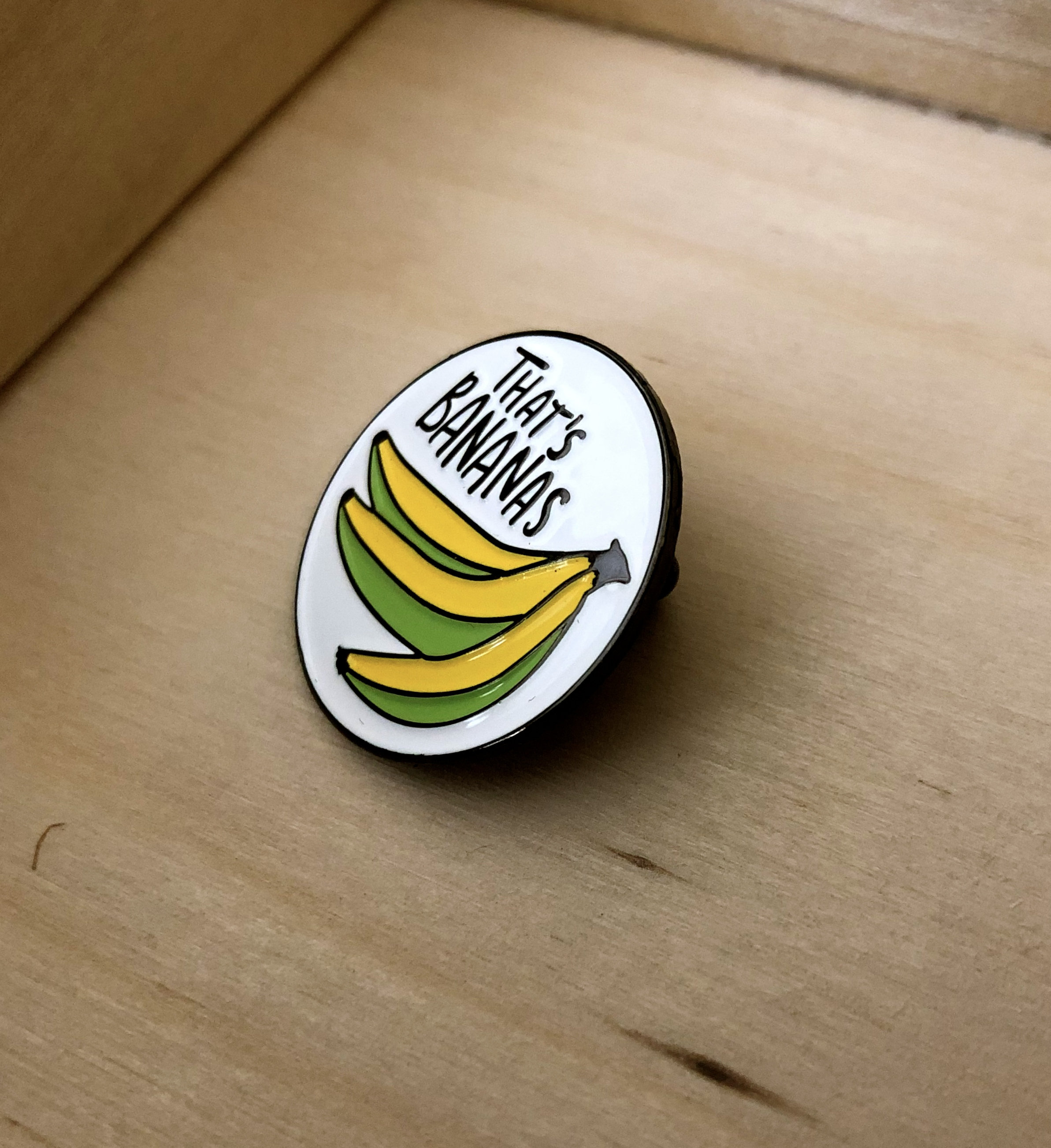 Bananas Enamel Pin - Etsy