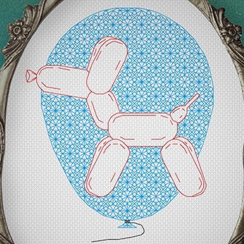 Balloon Dog Blackwork Sausage Dog Balloon Animal Inflatable - Etsy UK