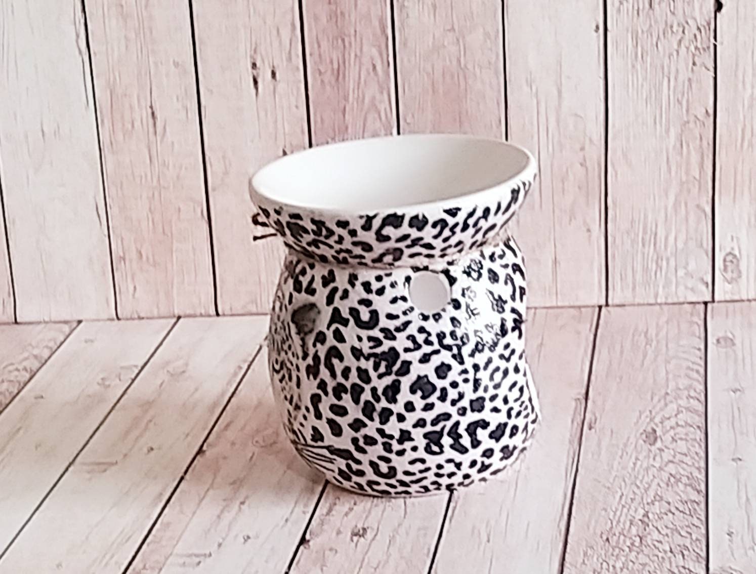 Leopard Wax Burner, Leopard Design, Leopards Spots Decor, Oil Warmer ...