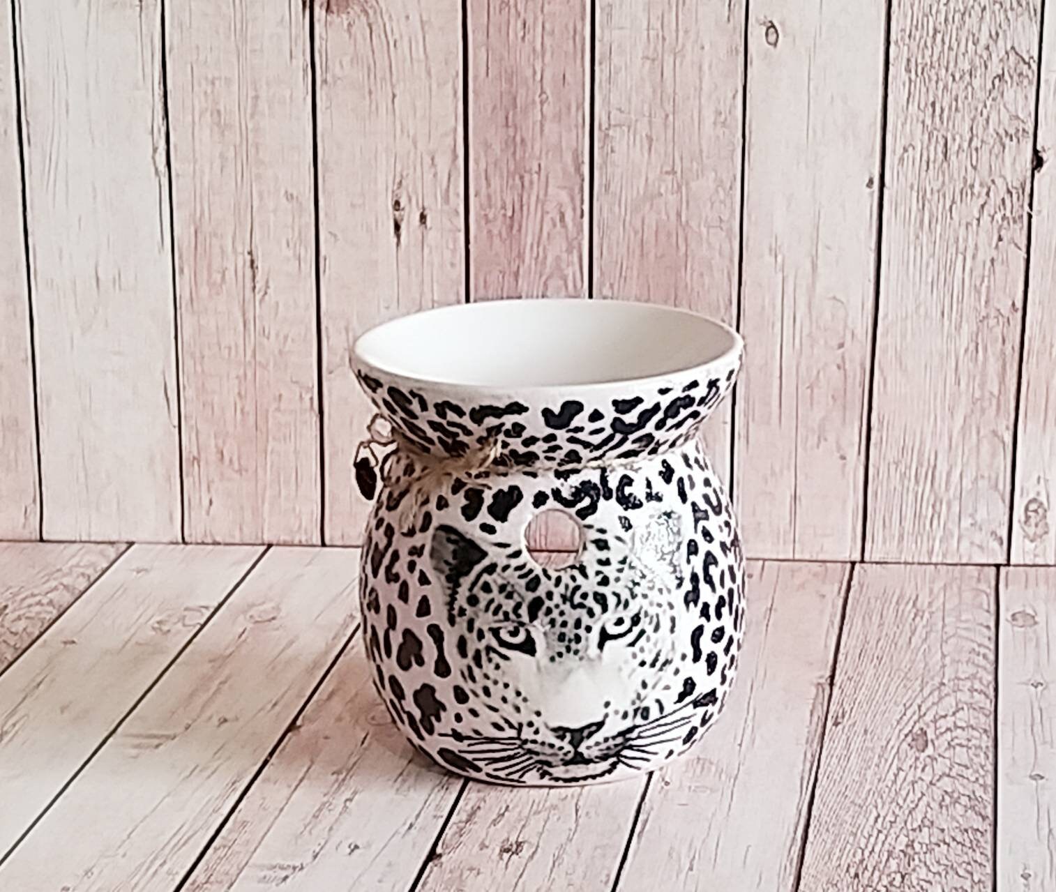 Leopard Wax Burner, Leopard Design, Leopards Spots Decor, Oil Warmer ...
