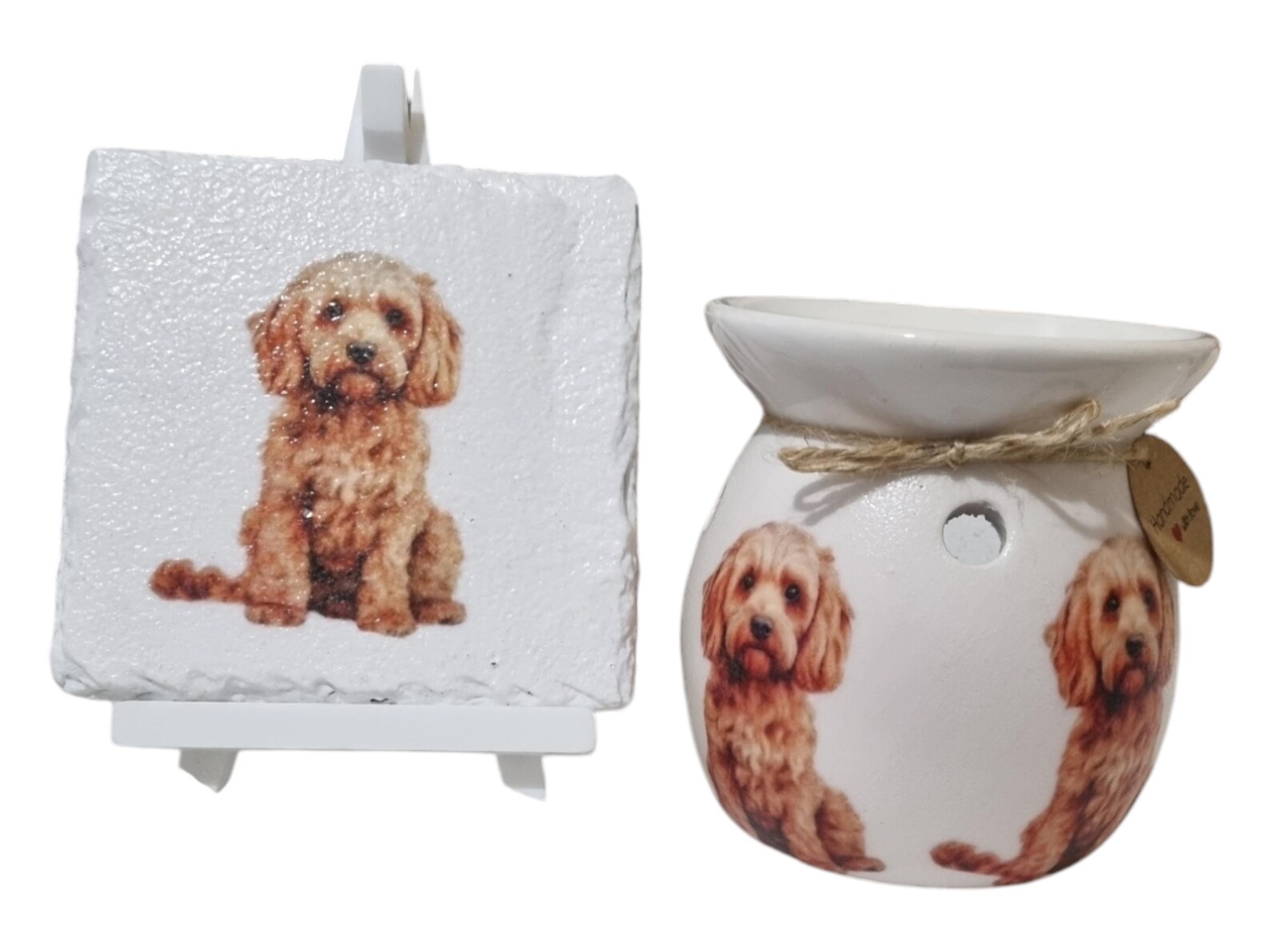 Ginger Cockerpoo Dog Wax Burner, Dogs, Wax Warmer, Oil Burner,dog ...