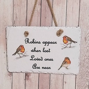 Robin's Appear When Lost Loved Ones Are Near, Remembrance, Memorial ...