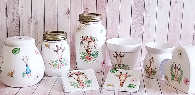 Personslised Giraffe Money Pot Money Box Piggy Bank Savings | Etsy